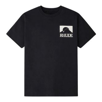 Rhude Herren, Oberteile, Schwarzk, SGr&ouml;&szlig;e