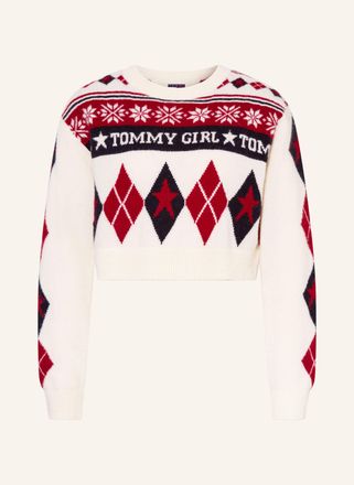 Tommy Jeans Pullover weiss