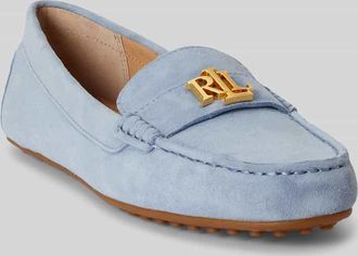 Lauren Ralph Lauren Slipper aus echtem Veloursleder