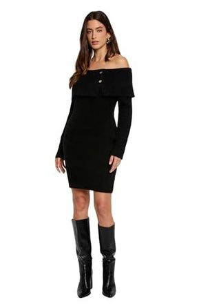Morgan 252-RMBOGO Robe, Noir M, M Femme