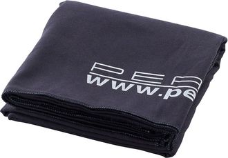 Pearl Mikrofaser Handtücher: Extra saugfähiges Mikrofaser-Badetuch, 180 x 90 cm, schwarz (Microfaser Strandtuch, Handtuch Sauna, Schwimm)