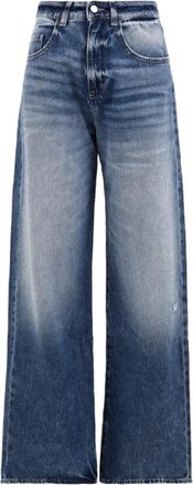 Icon Denim Los Angeles Femme, Jeans, Bleu, Taille: W27 Jeans larges Poppy