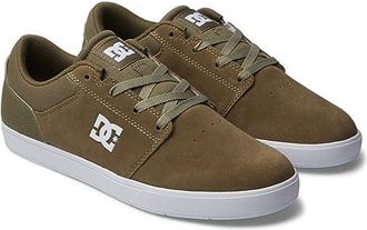 DC Dc Shoes Baskets Crisis 2 pour Homme, Olive/Blanc, Taille 42,5 UE, Olive White, 42.5 EU