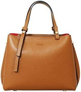 Cheval Firenze Sac à main Adhara, cuir véritable fabriqué en Italie, cuir