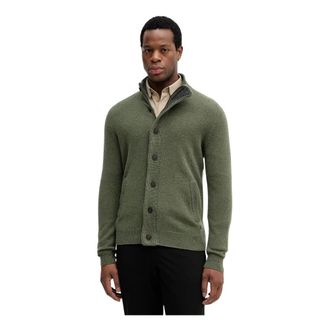 Barbour Cardigan - Homme - Pulls - Vert - Taille: L