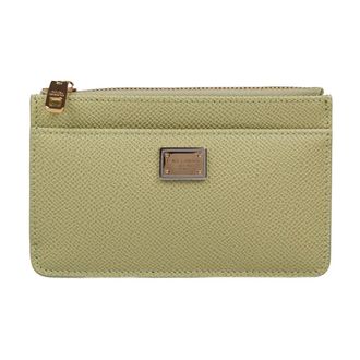 Dolce & Gabbana Femme, Accessoires, Vert, Taille: ONE Size Porte-cartes Dauphine