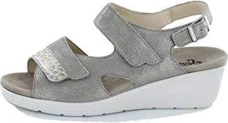 Semler Ramona, Sandales Bout ouvert femme - Gris - Gris (Panna), 39.5