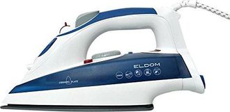 Eldom Eldom DA28 C Dry & Steam Iron Ceramic Soleplate 2200 W blau, wei&szlig; B&uuml;geleisen