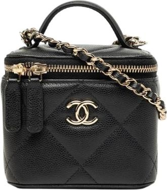 Chanel Sac bandouli&egrave;re matelass&eacute; Pre-owned - Femme - Pre-owned - Noir - Taille: ONE Size