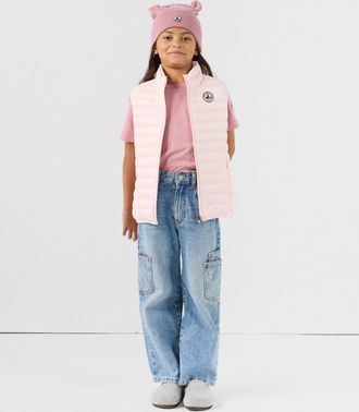 Jott Doudoune sans manches enfant Rose p&eacute;tale Zoe - Taille 14/16A