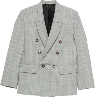 Victoria Beckham double-breasted blazer - Grau