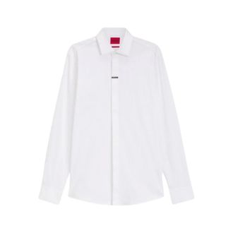 HUGO BOSS Homme, Chemises, Blanc, Taille: XL Chemise Business Slim Fit Kenno