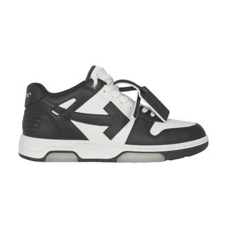 Off-white Homme, Chaussures, Noir, Taille: 40 1/2 EU Baskets en Cuir Blanc