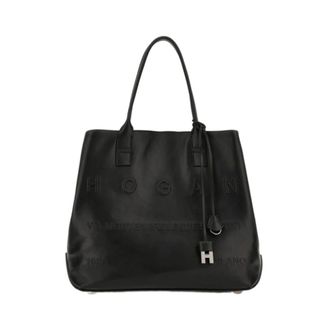 Hogan Femme, Sacs, Noir, Taille: ONE Size Hocket Hobo Bag Medium
