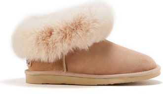 Australia Luxe Foxy Ultra Short Sand Ankle Boots