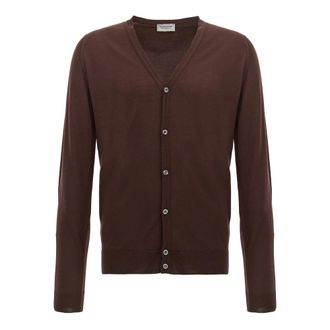 John Smedley Homme, Pulls, Brun, Taille: 2XL Petworth Cardigan