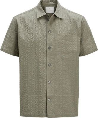 Jack & Jones Jprcceaston Seersucker S/S Shirt Pls