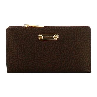Borbonese Portafoglio Medium - Femme - Accessoires - Brun - Taille: ONE Size