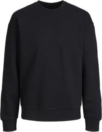 Jack & Jones Jjebradley Sweat Crew Noos Pls Homme Maillot de survêtement, Noir, 5XL Grande taille