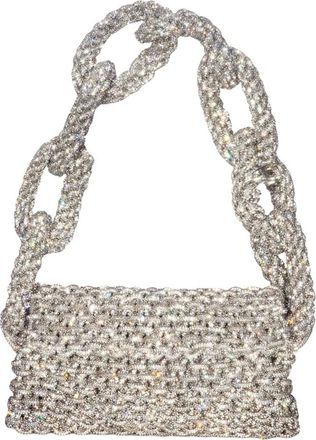 Hibourama Bags Femme, Sacs, Gris, Taille: ONE Size Agnes Shoulder Bag