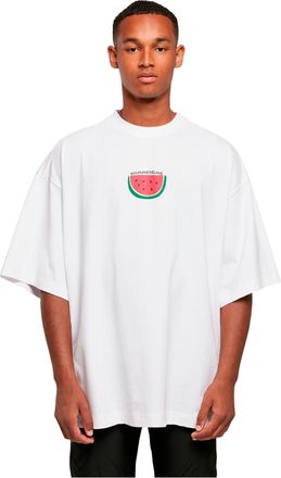 Merchcode Merchcode Mens MP5002570-Summer-Summertime Huge Tee T-Shirt, White, L