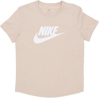 Nike Essentials Club Tee Damen T-Shirt - - Sport - Damen - Beige - M