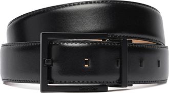 Calvin Klein Herrengürtel Calvin Klein Square Buckle 32Mm Adj LV04D7026G Schwarz