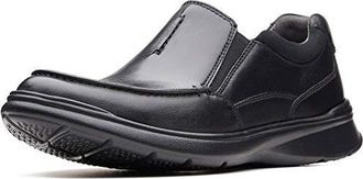 Clarks Cotrell Free, Mocassin Homme, Noir (Blk Smooth Leather-), 44.5 EU