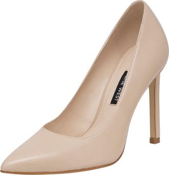 Nine West Tatiana Damen-Pumps, Elfenbeinfarbenes Leder 101, 39 EU