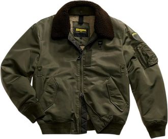 Blauer Homme, Vestes, Vert, Taille: 2XL Marshall Bomber Jacket