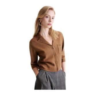Marella Strickjacken - - Knitwear - Damen - Braun - XL
