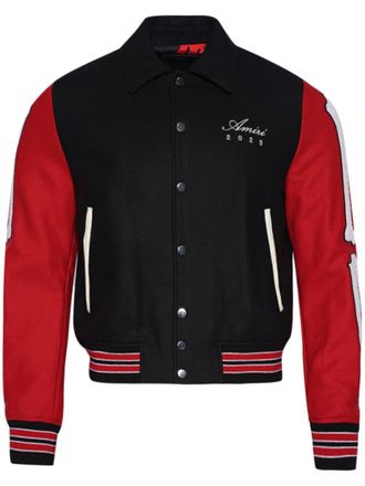 Amiri Lunar New Year Bones Bomberjacke - Schwarz