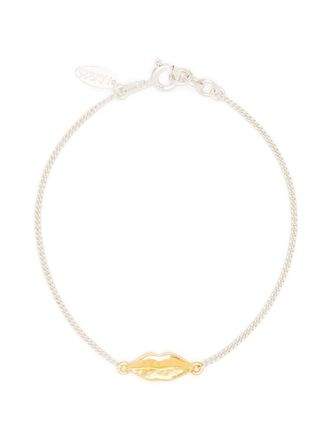 Wouters & Hendrix bracelet à breloque Lips - Argent