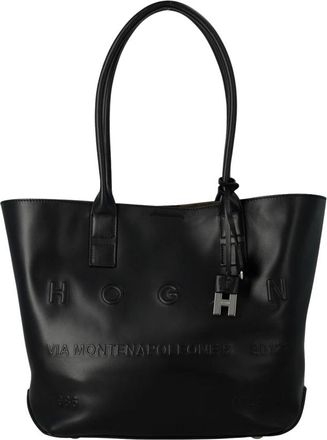Hogan Petit sac cabas Address - Femme - Sacs - Noir - Taille: ONE Size