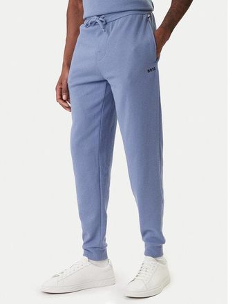 HUGO BOSS Jogginghose Waffle 50535878 Himmelblau Regular Fit