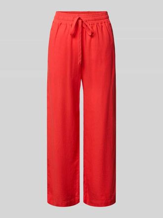Soyaconcept Wide Fit Stoffhose aus Leinen-Mix mit Viskose-Anteil Modell Ina