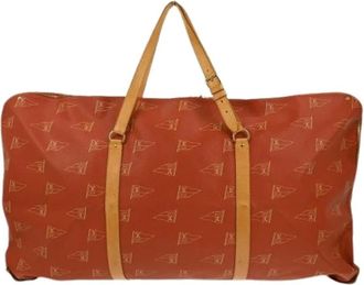 Louis Vuitton unisex, Pre-owned, Rouge, Taille: ONE Size Sac week-end en toile Pre-owned