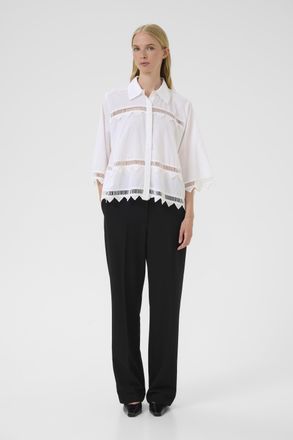 Karen by Simonsen Halblange &Auml;rmel KBOmmi Halblange &Auml;rmel Baggy fit white