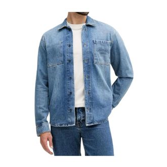 Pepe Jeans London Lockerer Weston Denim Hemd - - Jackets - Herren - Blau - XL