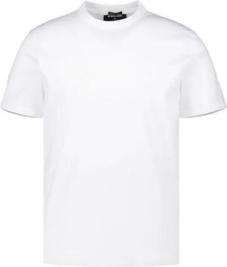 Strellson Herren T-Shirt wei&szlig; Baumwolle