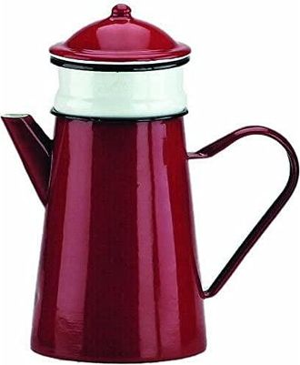 Ibili CAFETERA CON FILTRO ROJA 1,5 LTS