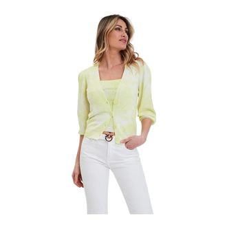 Pinko Gem&uuml;tliche Strickjacke - - Knitwear - Damen - Wei&szlig; - M