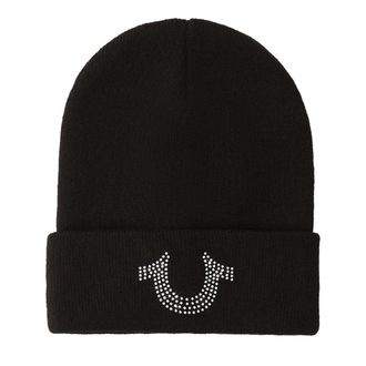 True Religion Caps & M&uuml;tzen - Beanie CRYSTAL - Gr. ONE SIZE - in Schwarz - f&uuml;r Damen