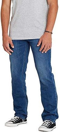 Volcom Jean Vorta Denim Ash Blue Homme - Homme - Taille 31/32 - Bleu