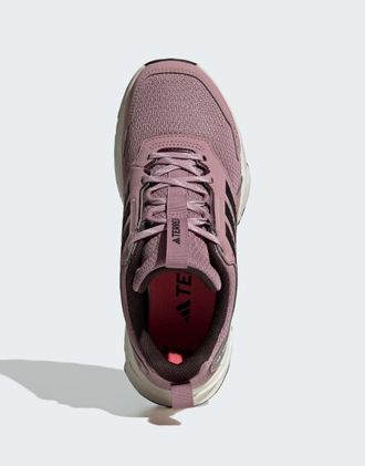 adidas adidas Performance Tracefinder Trailrunning-Sneaker in Pink und Schwarz-Lila