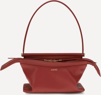 Loewe Whisker glazed calfskin Shoulder Bag Female UNI