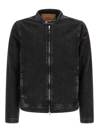 Diesel Casualjacke - Schwarz