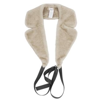 P.A.R.O.S.H. Winter Scarves - - Accessories - Damen - Beige - ONE SIZE