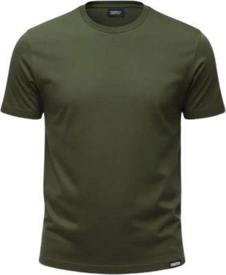 Dsquared2 Homme, Tops, Vert, Taille: L T-shirt &agrave; manches courtes