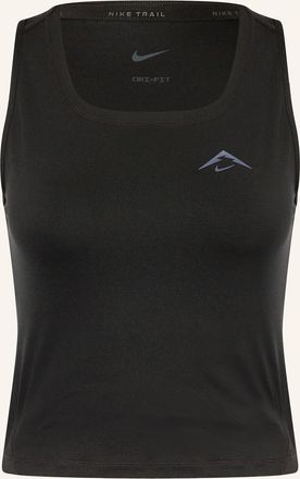 Nike Lauftop Trail Dri-Fit schwarz